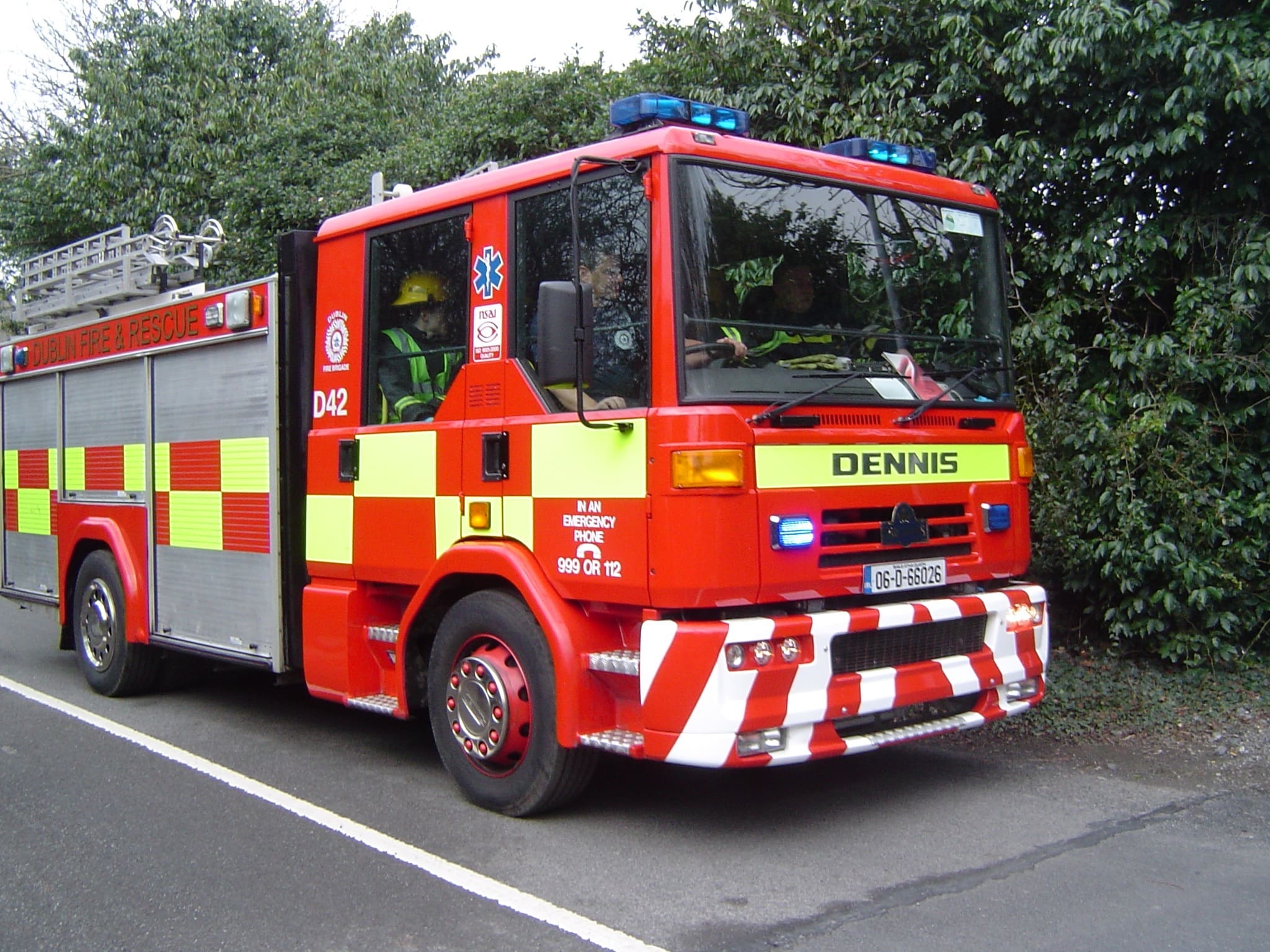 Fire brigade call out charges