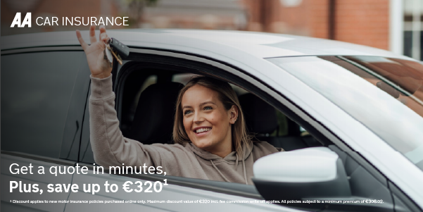 Affordable Car Insurance in Ireland | Save Up to €320 with AA