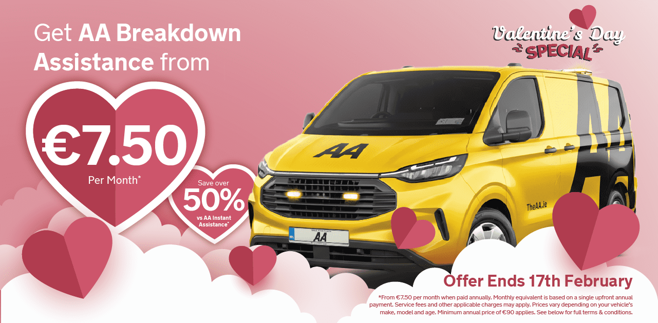 AA Roadside Assistance Ireland | From €7.50/Month