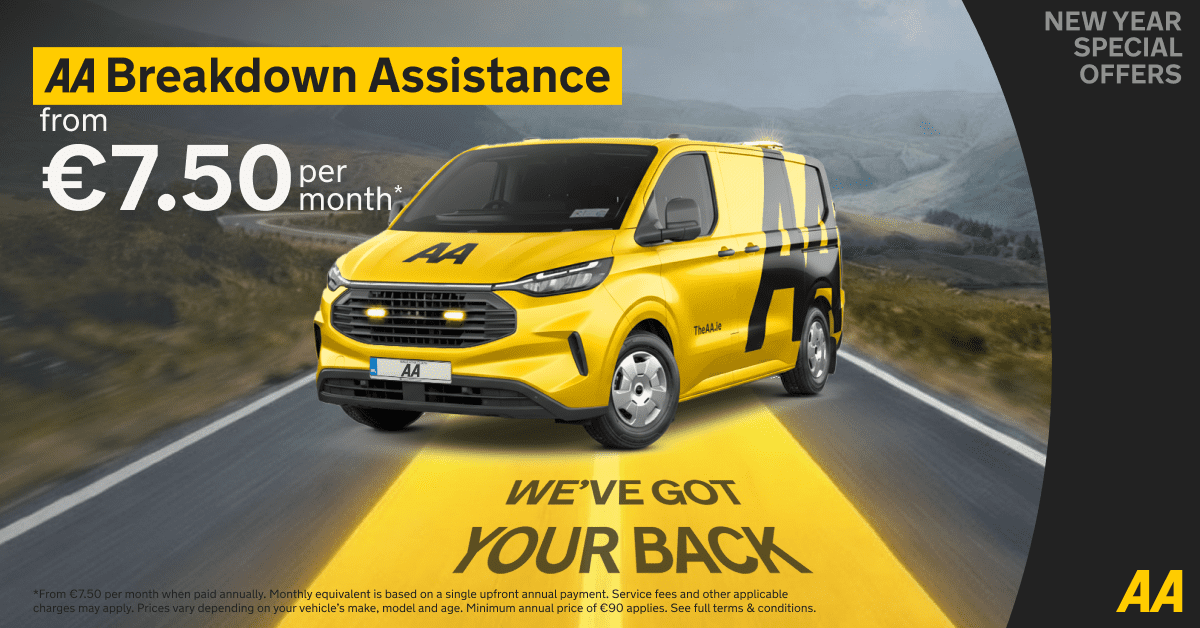 AA Roadside Assistance Ireland | From €7.50/Month