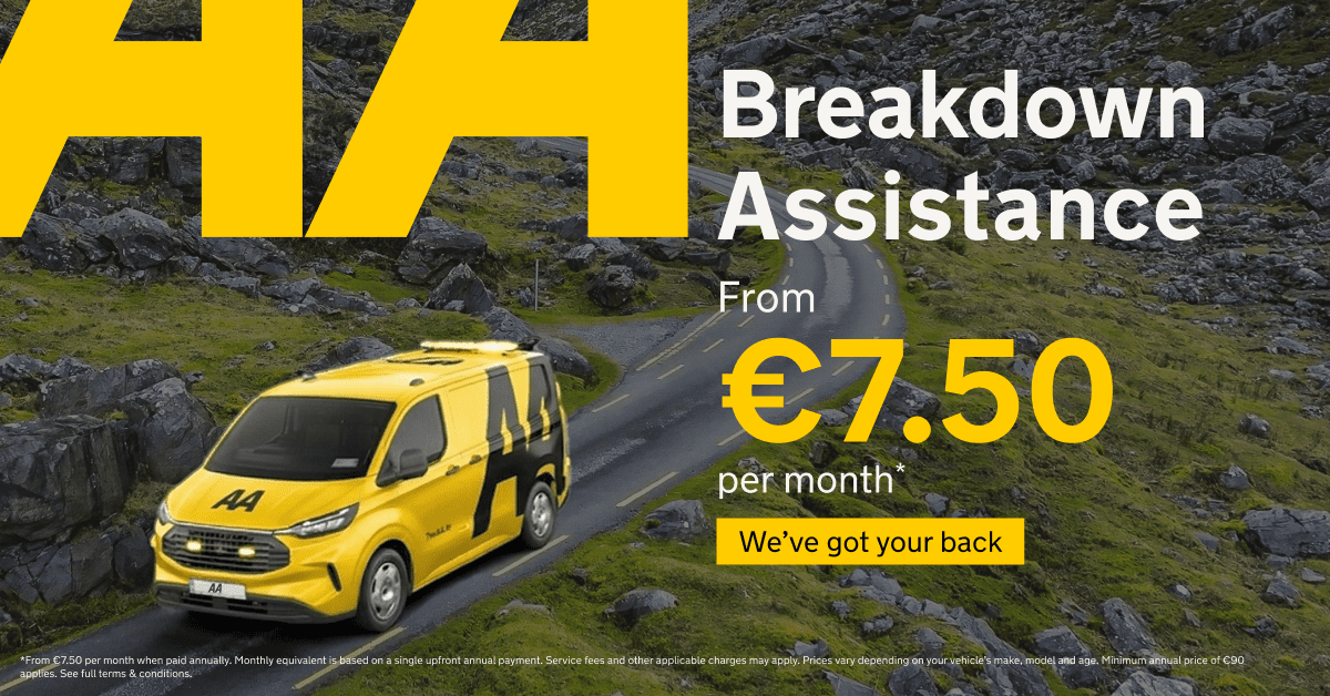 AA Roadside Assistance Ireland | From €7.50/Month